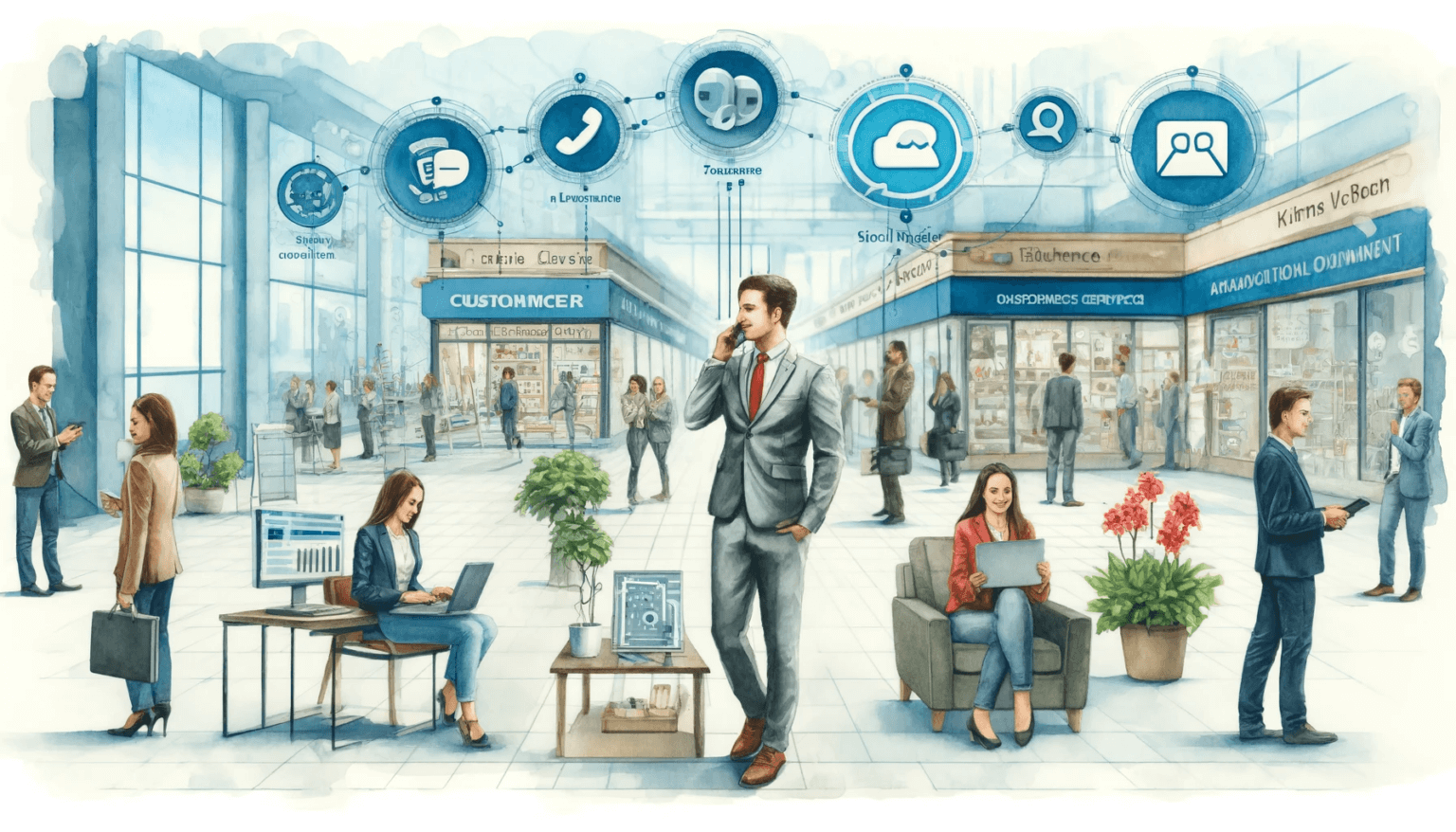 🥇 Customer Access Points